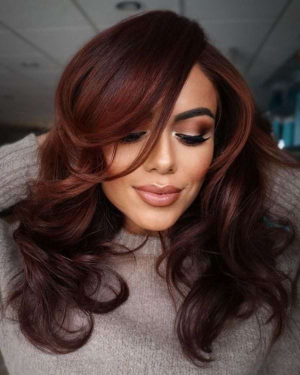 Rot braune Haare – Die beliebtesten Varianten - Visavis Friseur